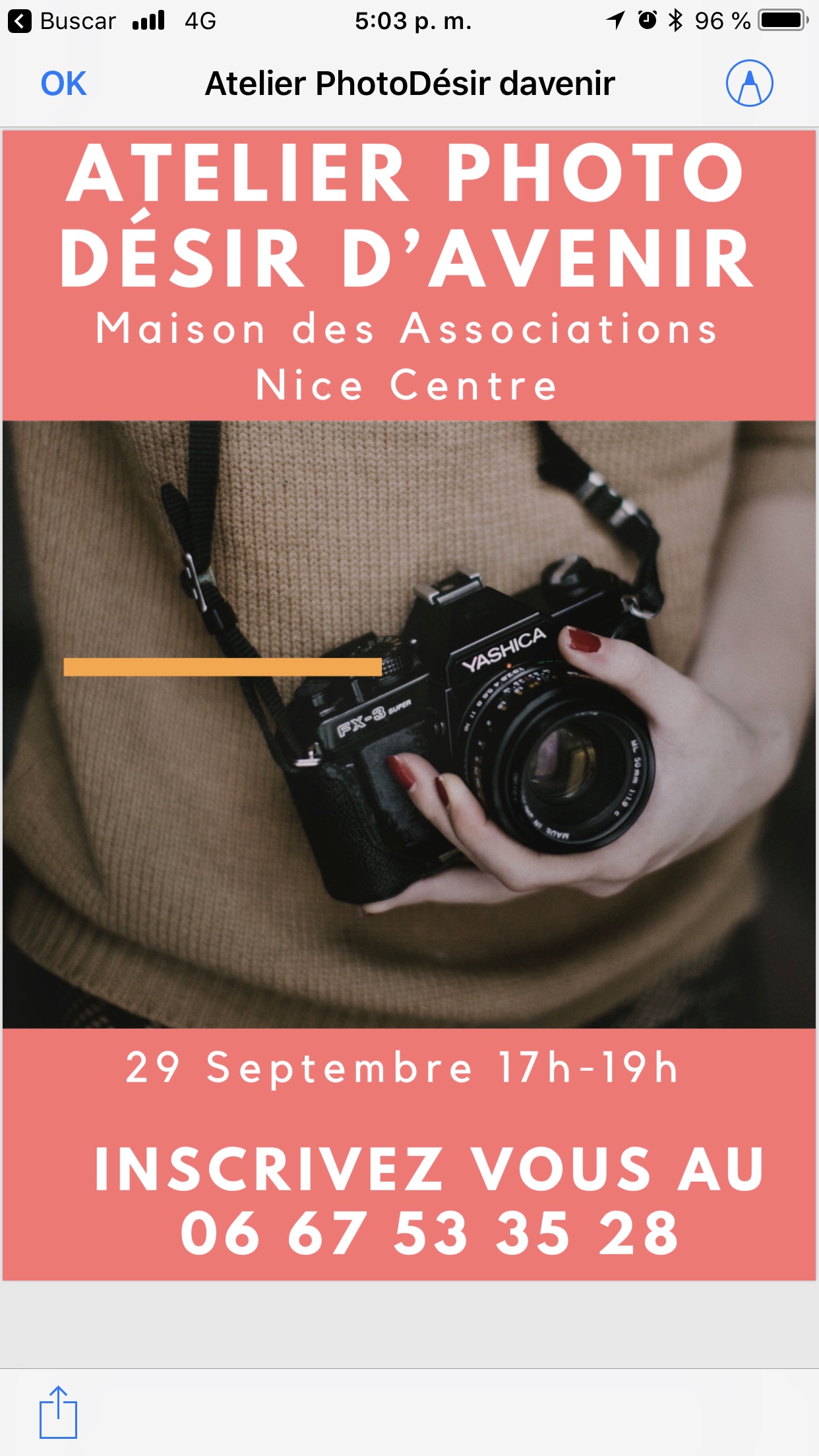Atelier Photo – Les Ateliers de Désir d'Avenir
